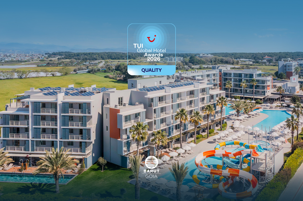 Награда TUI Global Hotel Awards 2026 «Quality Hotel» присуждена Barut GOIA