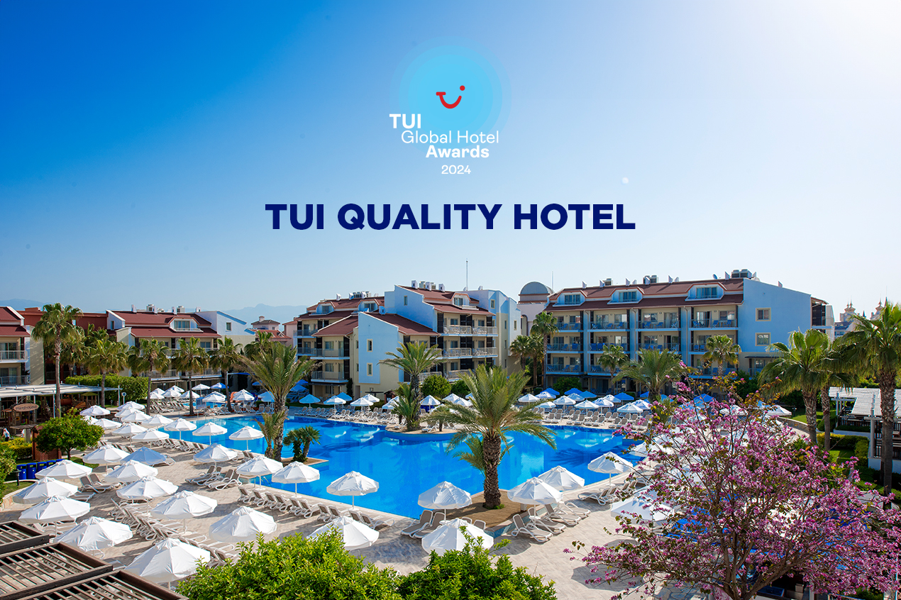 Barut B Suites Wins TUI Global 2024 Quality Hotel Award